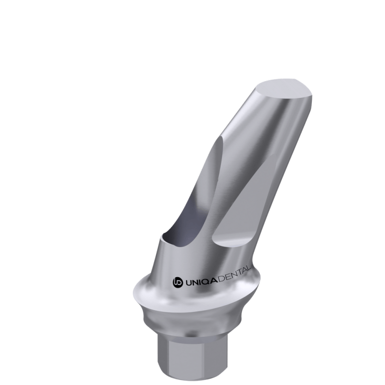 25° Angled Abutment With Shoulder Internal Hex Regular Platform - Uniqa ...