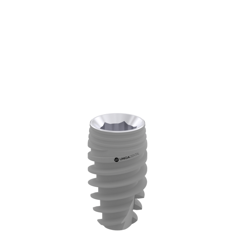 UH8 Dental Implant Pure&Porous Ø4.2 L8 Internal Hex Regular Platform ...