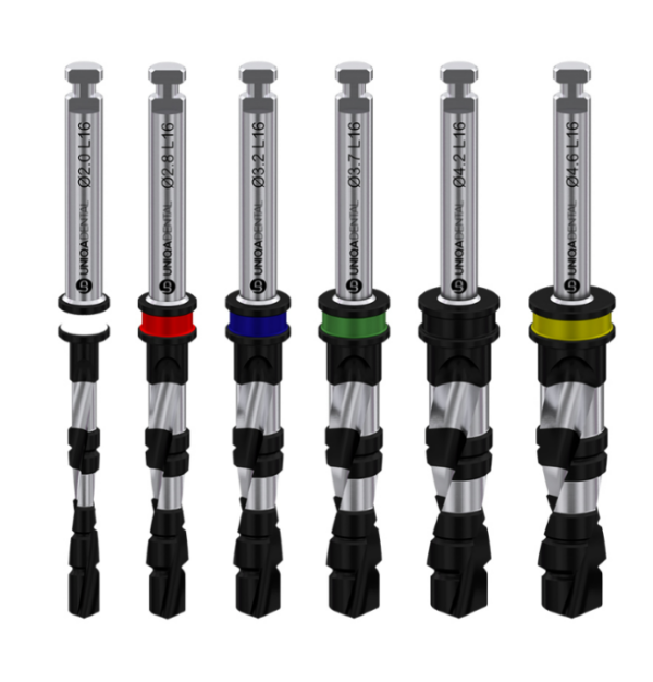 Two-Step Coated Dental Implant Drills Reduce Implant Failure Risk